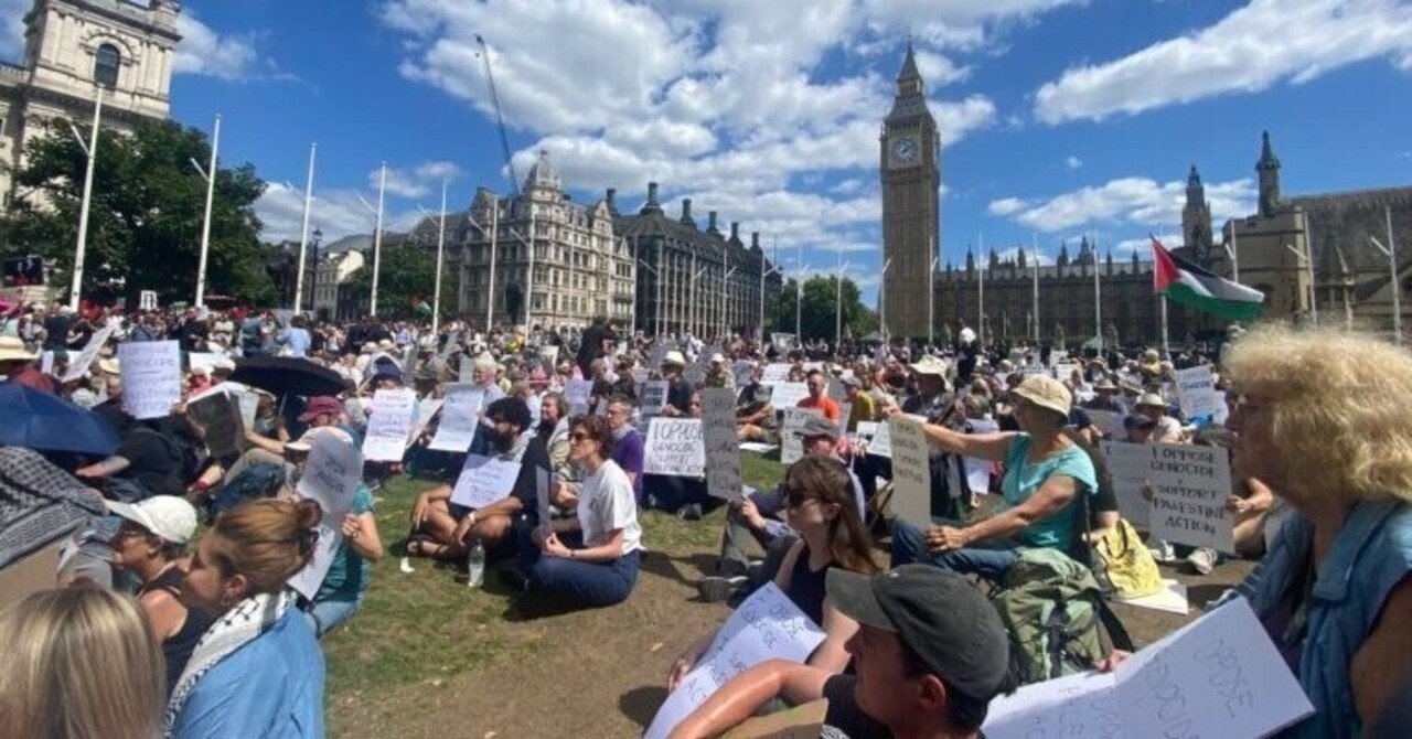 パレスチナ゠アクション禁止措置への大規模反抗は家宅捜索でも「沈黙しない」｜bakuto morikawa