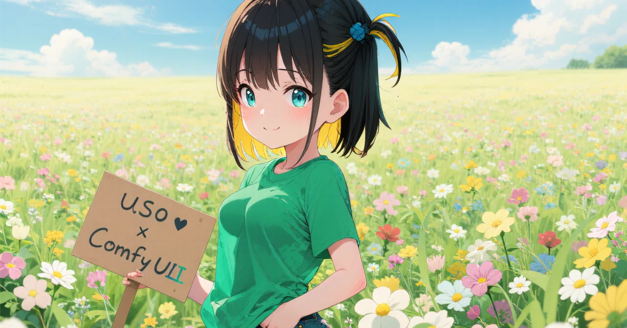 USO (Unified Style-Subject Optimized)がComfyUIネイティブに対応している話｜shiba*2