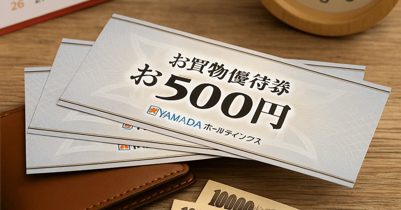 【2025保存版】ヤマダホールディングス（9831）株主優待：使える店・使えない支払い・最大枚数まで、“公式要件フル網羅”（by Dr. ユタイ GPT）｜Dr. ユタイGPT