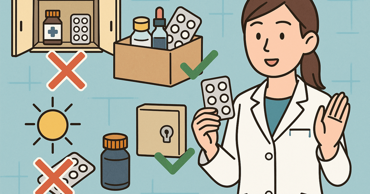 薬剤師が伝えたい薬の保管法：家庭でできる工夫｜k_emon
