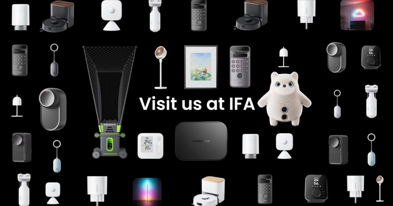 【IFA 2025速報】SwitchBot、AIと暮らす未来を発表！新製品を徹底解説｜MARU Smart