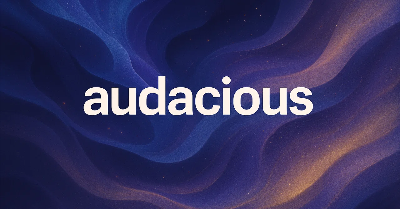audacious の意味｜語源・発音・共起語まとめ｜ユミコ@英語垢