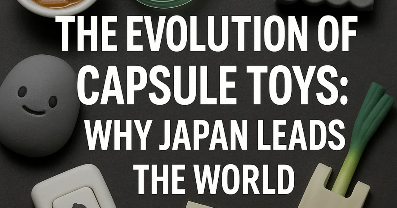 カプセルトイ進化論：日本が世界をリードする理由｜NARITAKA