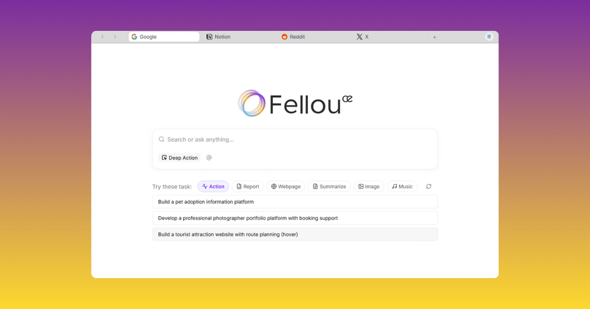 Fellou CE：世界初のAgentic AIブラウザが変える未来｜GetGadgetGot