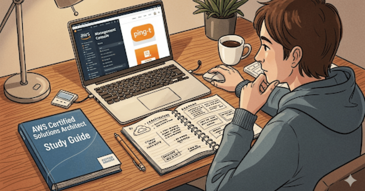 AWS | SAA |合格体験記Ping-tのおかげでギリギリで合格できた方法｜榊 / 個人開発してみたい人