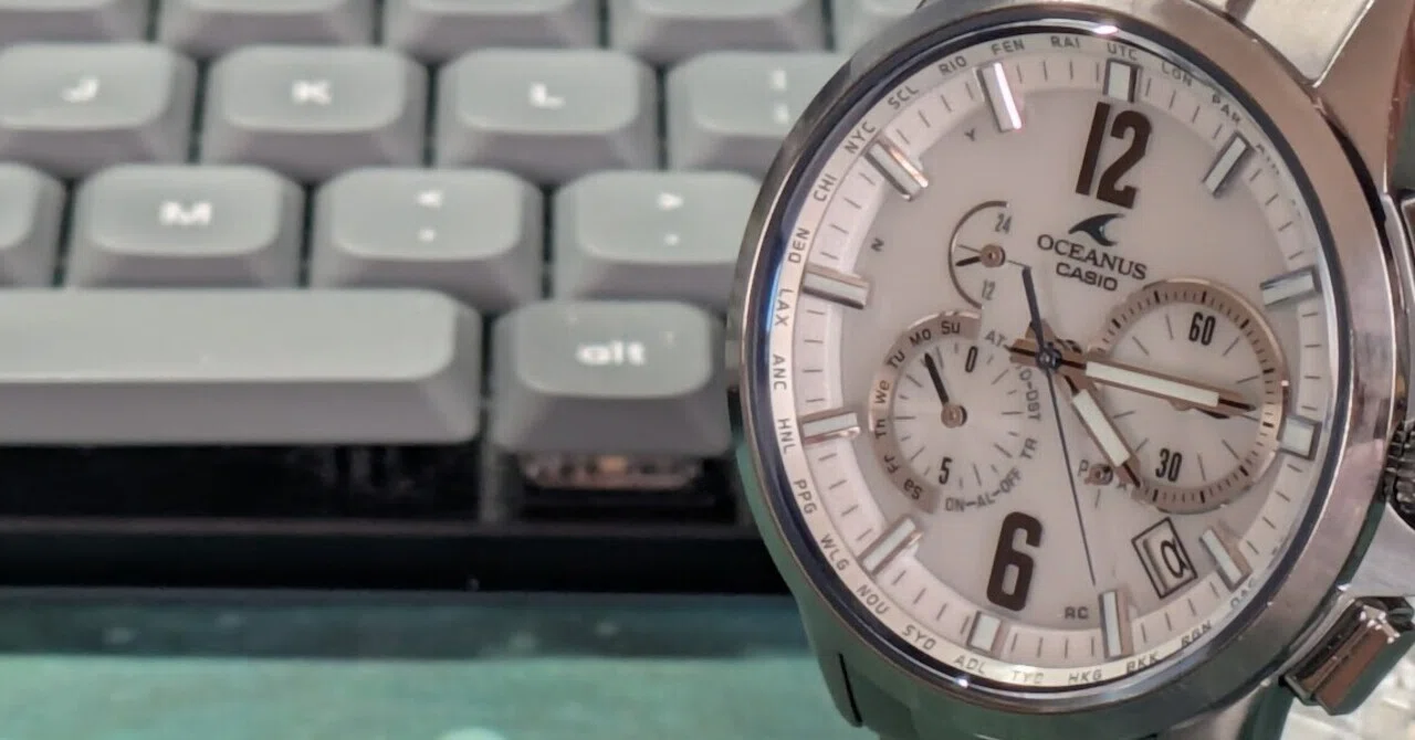 No.079 | Casio | OCW-T2000 | 頑張って薄くなった時計｜とある猫好き