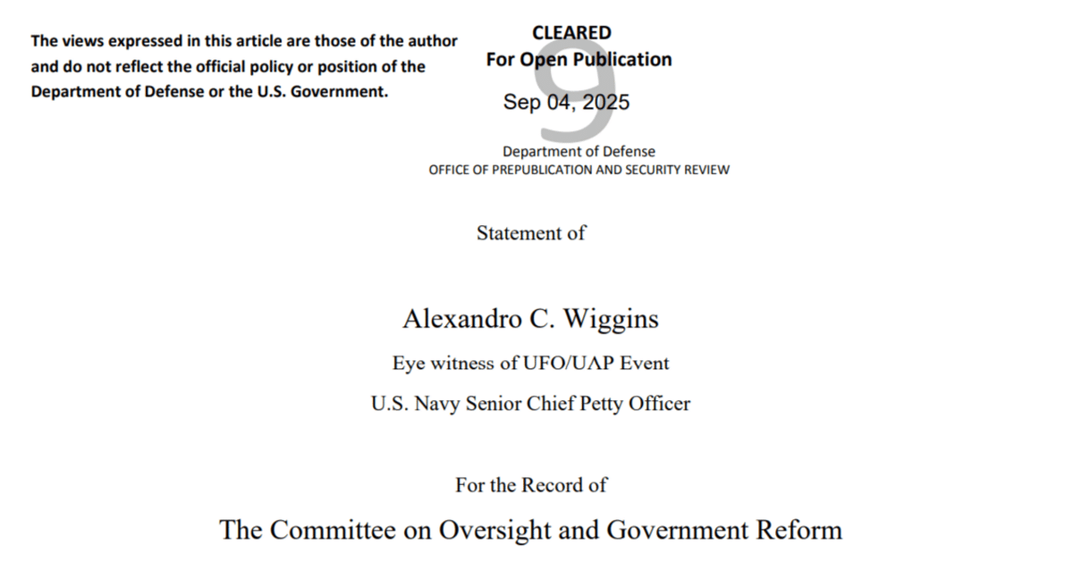 Alexandro Wigginsの書面証言｜伊福部大耀