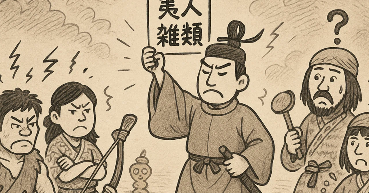 [Multi-ethnic/Japan] Barbarian Categories (Ijin Zatsurui), Emishi ...