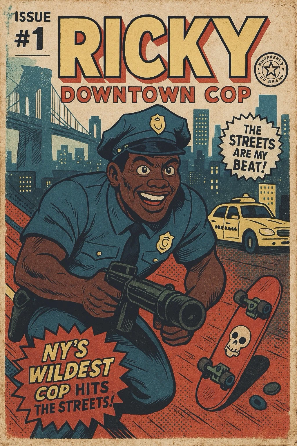 都市は笑いでしか生き抜けない━━全137巻の《RICKY DOWNTOWN COP》が刻んだもうひとつの年代記｜Bugly Column ...