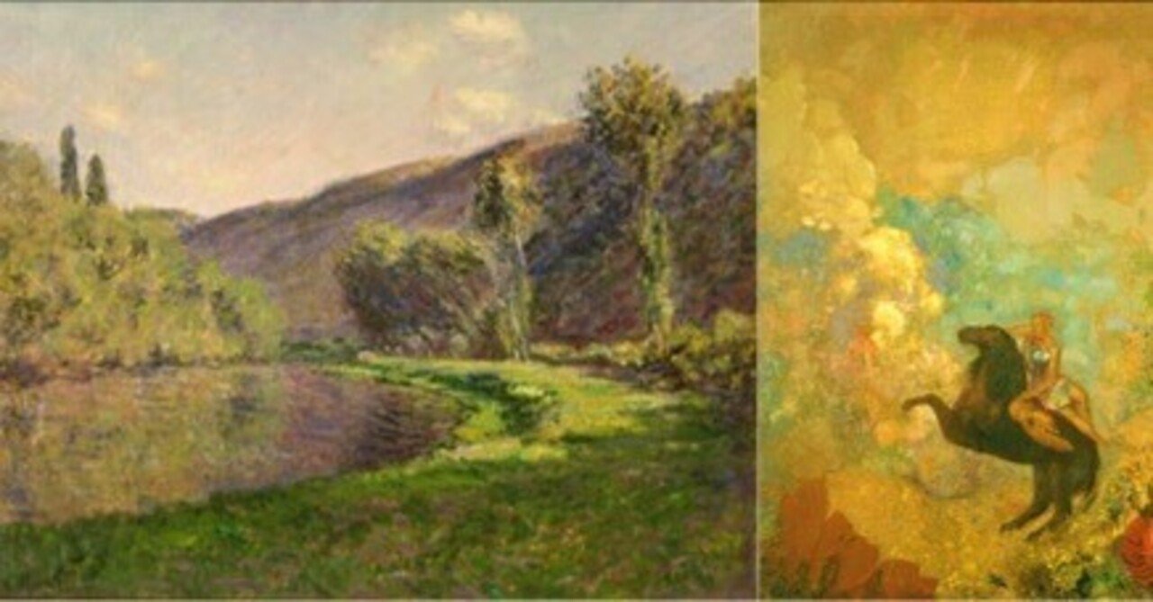 モネ、光の色／ルドン、闇の色｜薄井 灌 Kan Usui