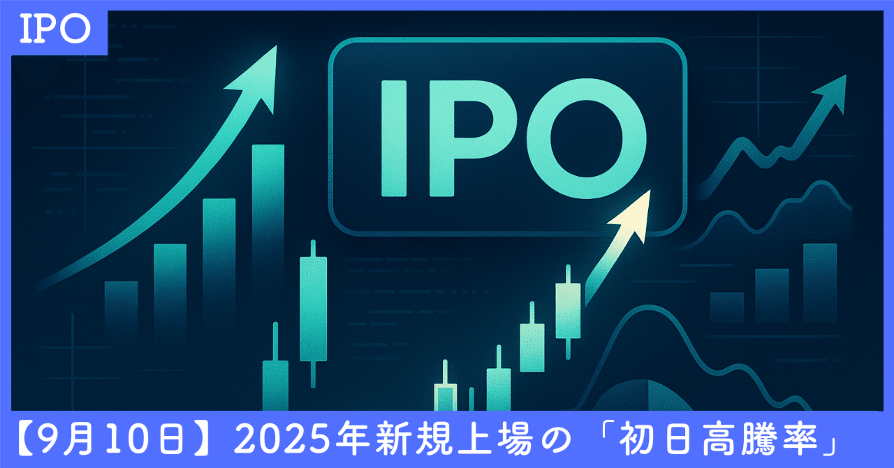 2025年新規上場の「初日高騰率」と“その後”を読み解く｜SecondWave