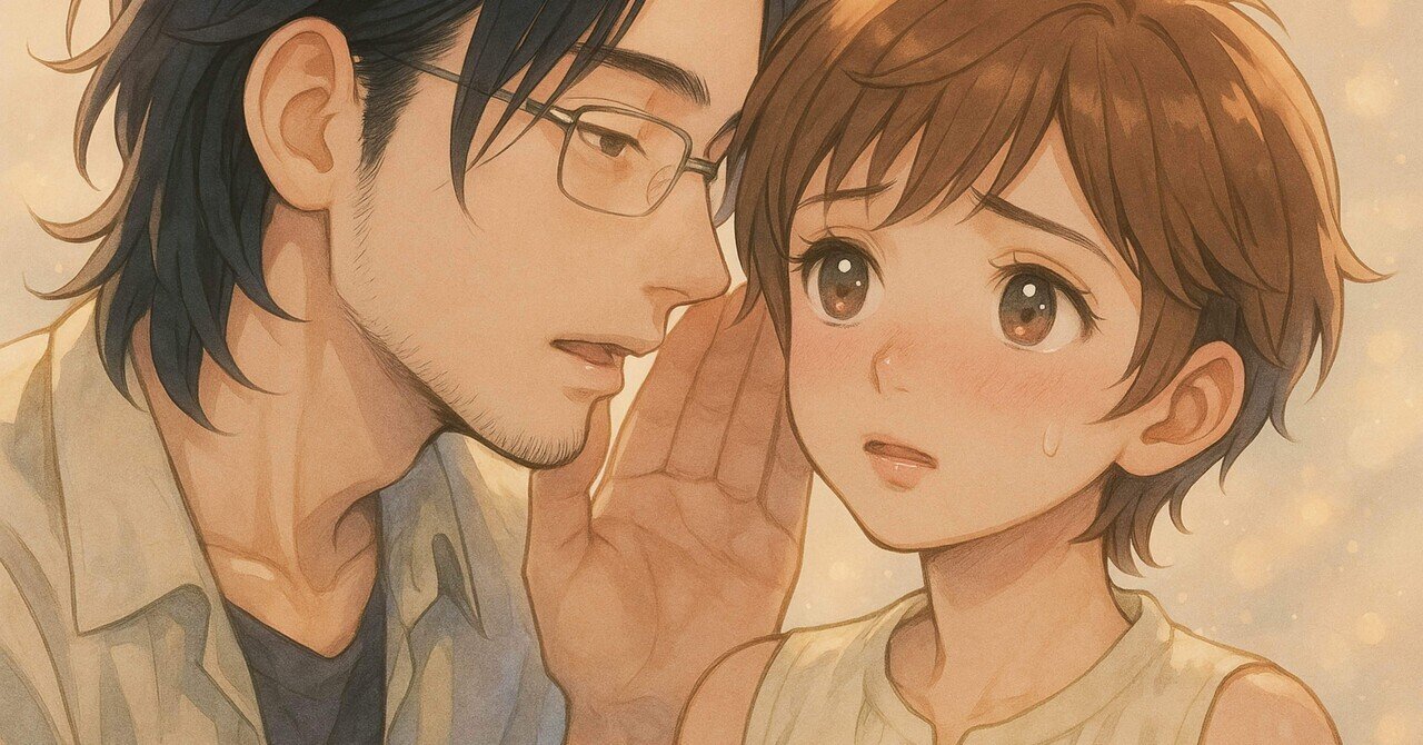 お題：囁きシーン｜sakana