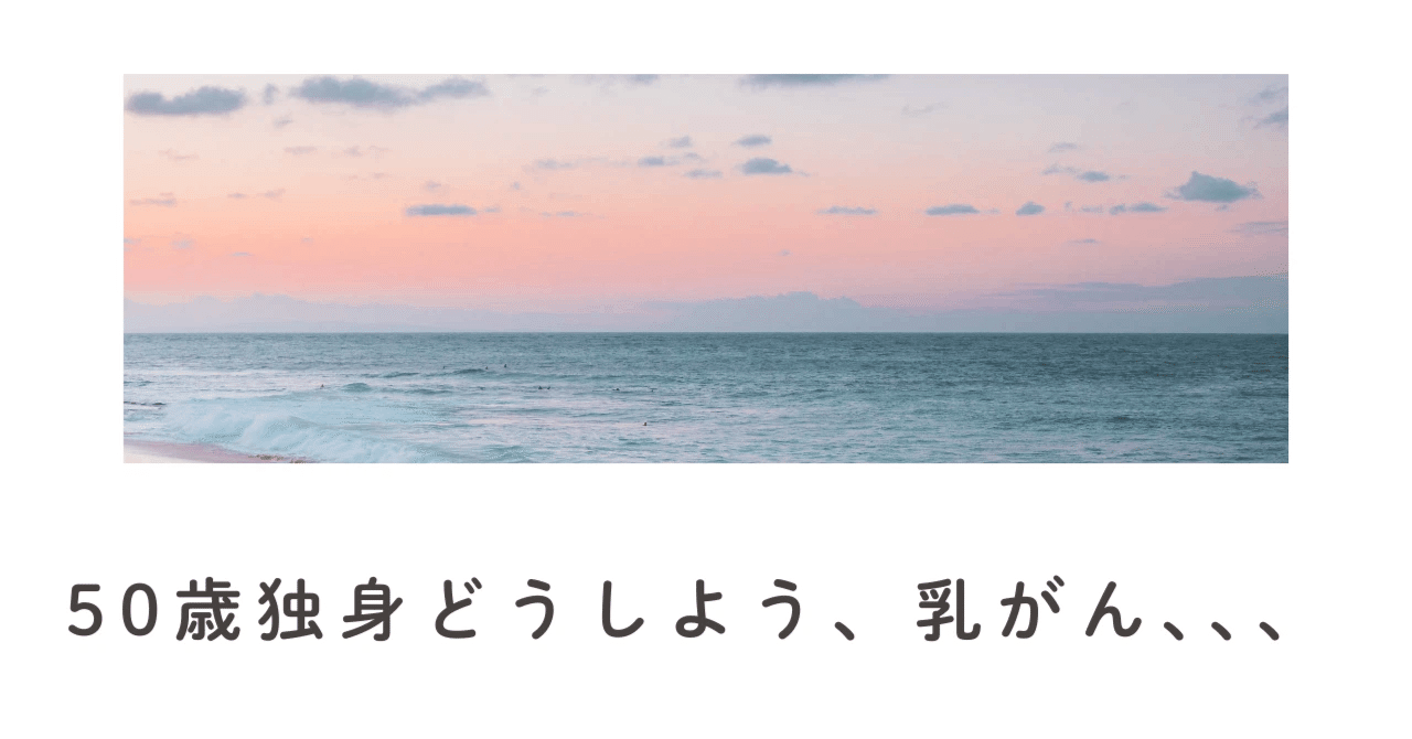 50歳独身どうしよう、乳がん、、、＃4 全摘&自家組織再建を決定するまで｜noriko_niki