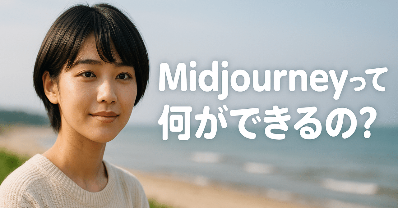Midjourneyって何ができるの？初心者向けにやさしく解説｜ヒツジ@AI×note副業・メディア資産構築家🌈