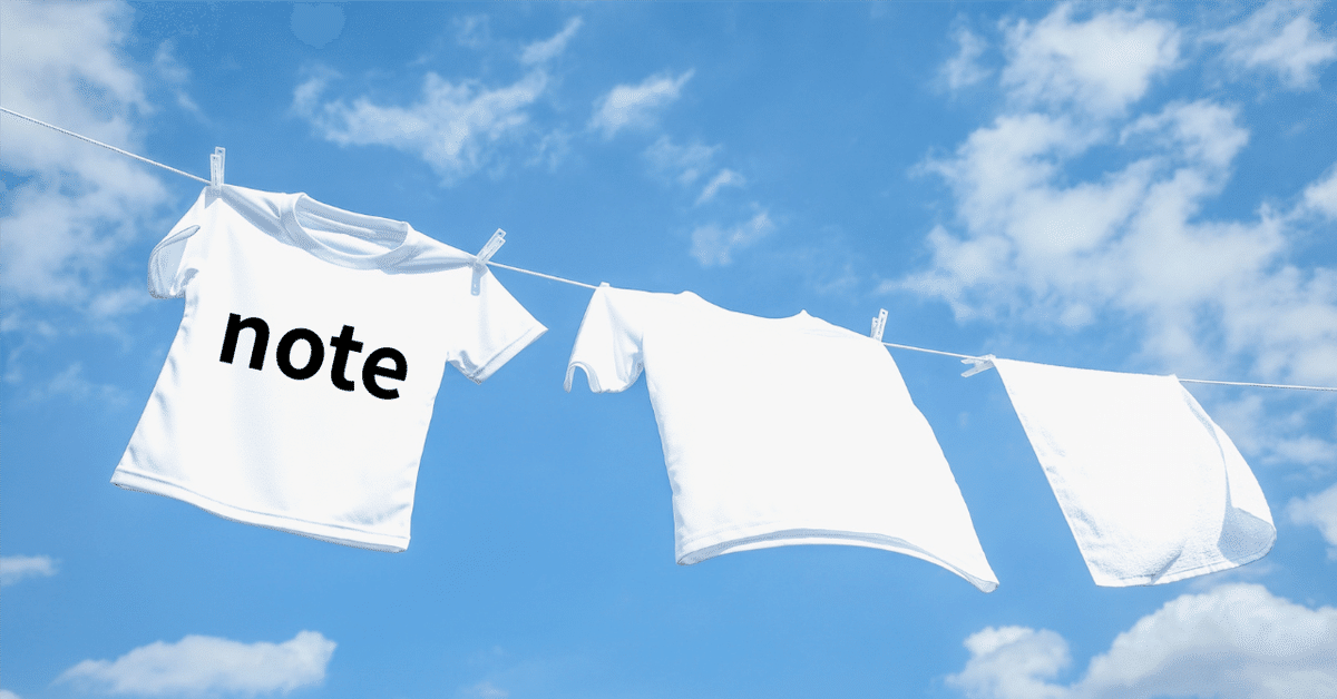 来たれ！noteTシャツ｜きみのーと