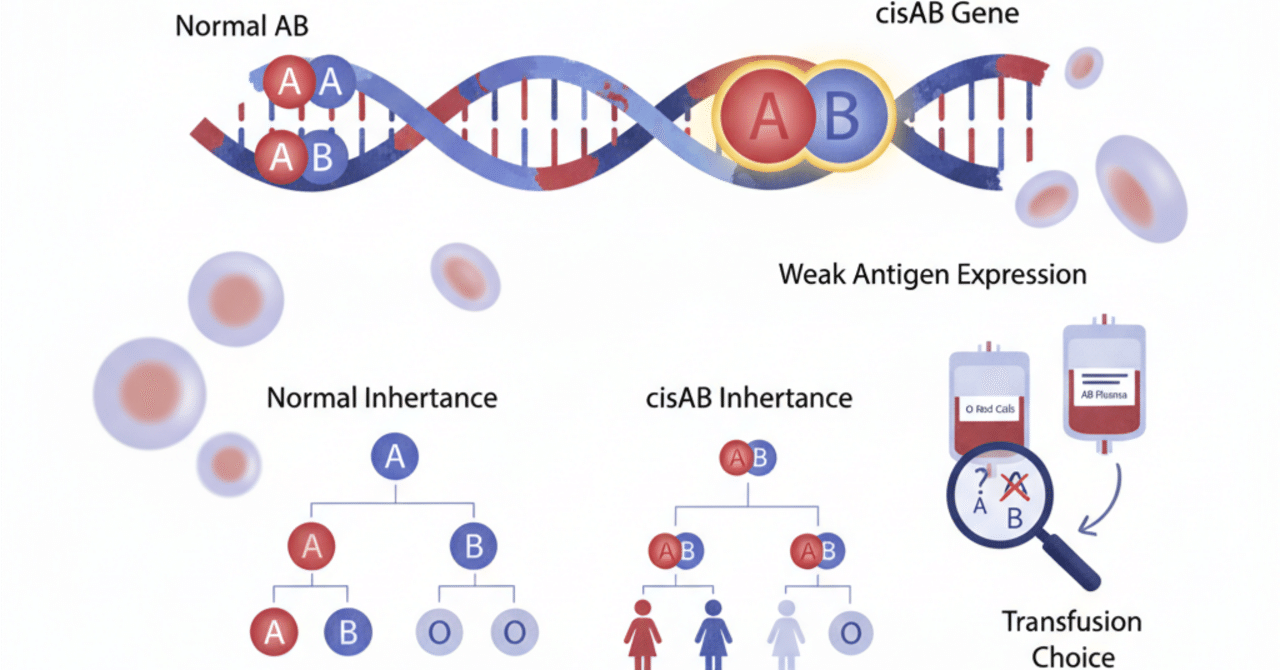 非常に珍しい血液型「cisAB型」｜fitenao