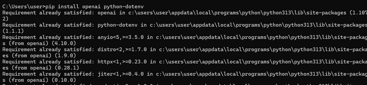 PythonからOpenAI APIを叩く最初の手順（初心者向け）｜daisuke