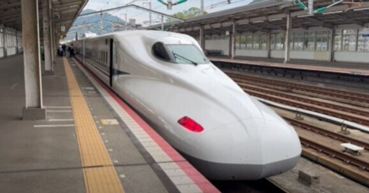 【N700系6000番台P4編成】こだま844号で営業運転開始を前倒し確認｜つばめ すわろう