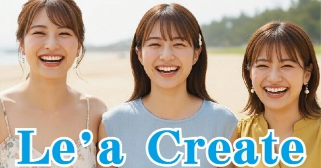 はじめまして。Le’aCreateです。｜Le'a Create