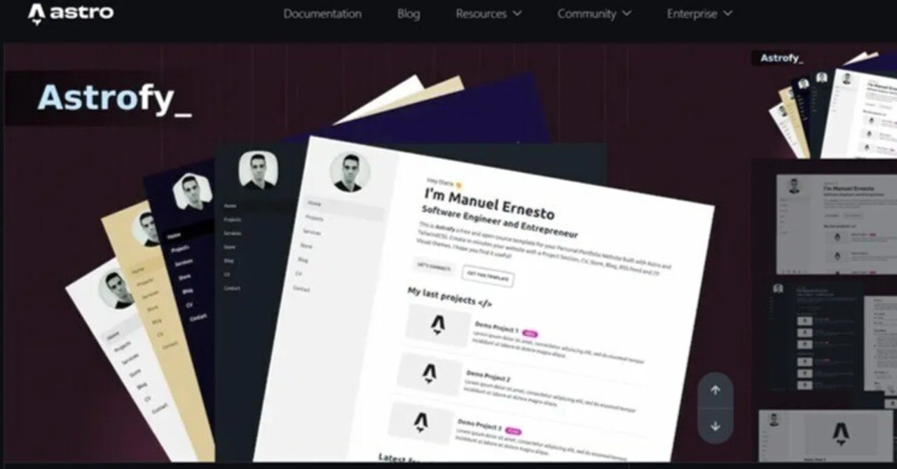 【astro.js】Astrofyテンプレートでホームページを作成する～設定方法をメモ～｜Nakayama DevLog｜実務構築ノート