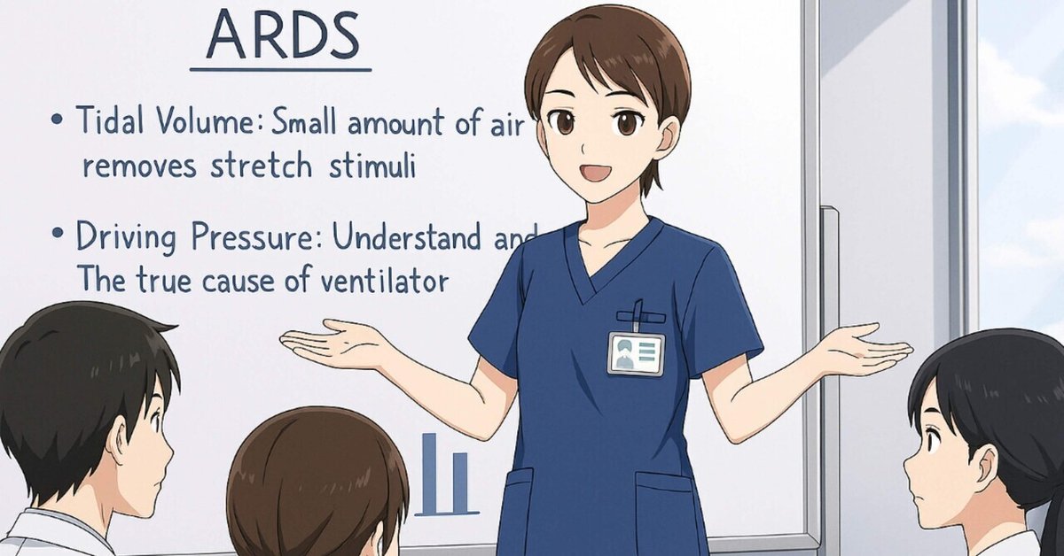 「低換気量」と「Driving Pressure」をどう考えるか？｜komatu012