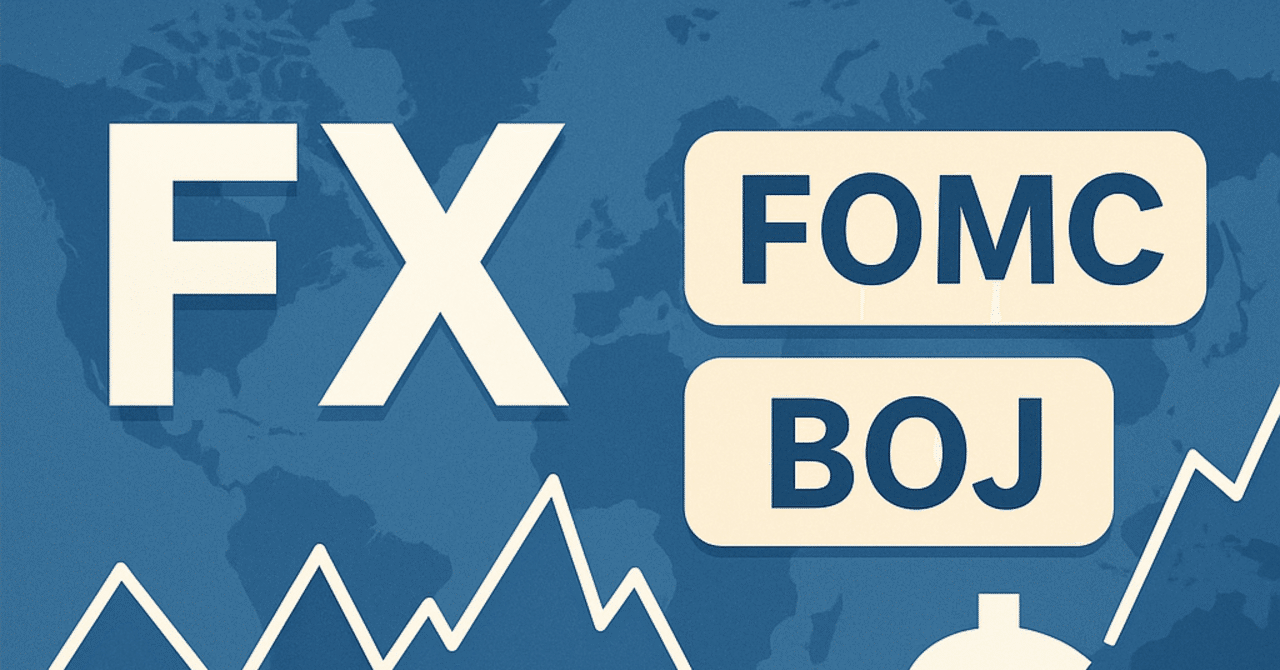 9月FOMCと日銀会合のシナリオ【2025年9月15日】｜R-Latte