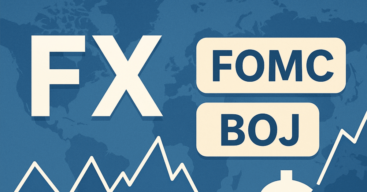 9月FOMCと日銀会合のシナリオ【2025年9月15日】｜R-Latte