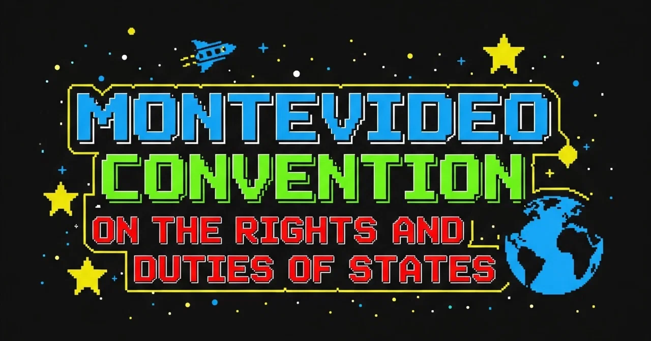 モンテビデオ基準（Montevideo Convention）の詳細｜TWLV32