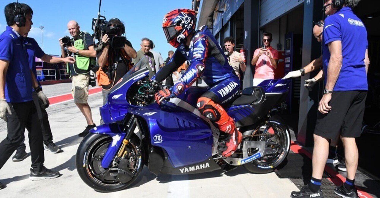 MotoGP第16戦サンマリノGP｜ヤマハV4エンジン、初実戦。現地取材で見えた“挑戦と課題” ｜伊藤英里_Eri Ito