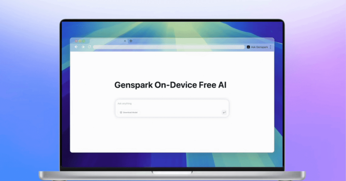 🚀 Genspark オンデバイス Free AI 完全マニュアル｜小畑タカユキ｜🚀 AI駆動Web制作の専門家