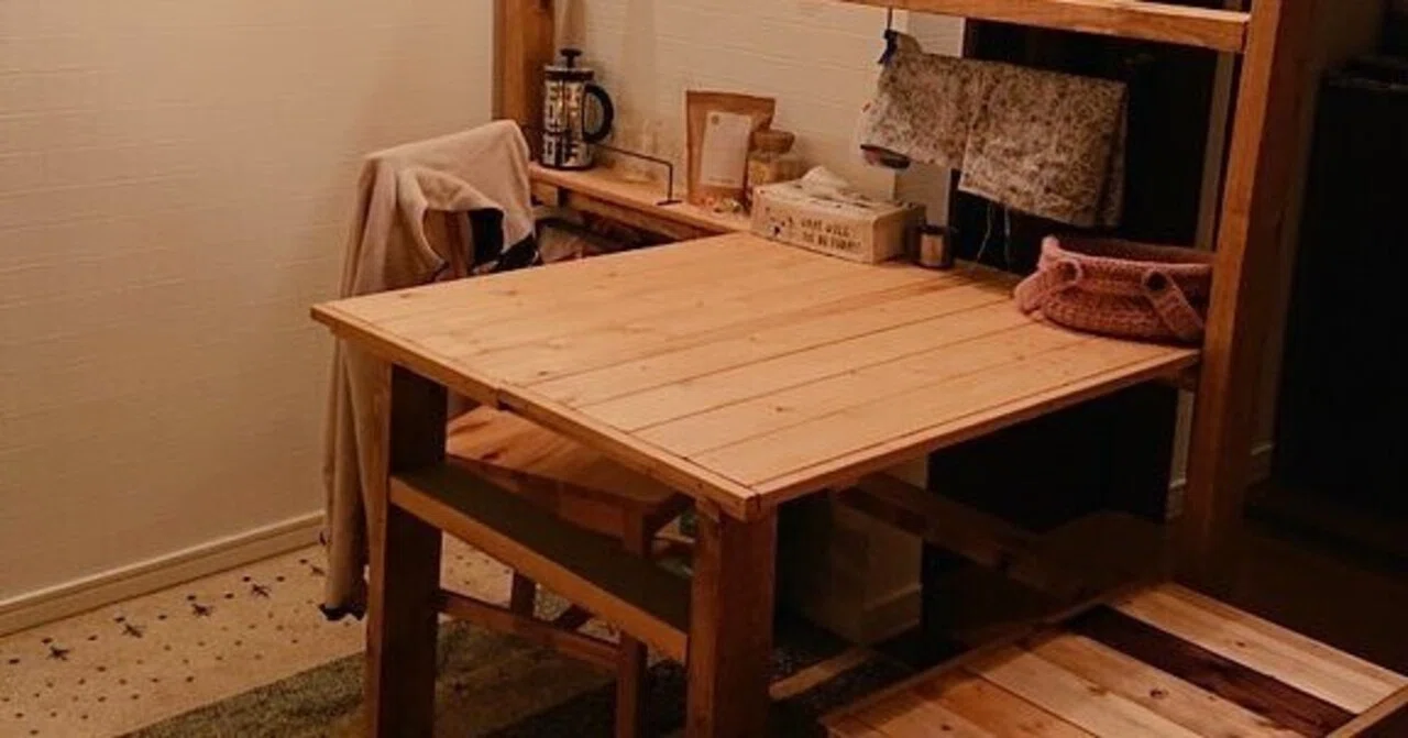 はじめてのDIYでダイニングテーブルを作った話｜tumu