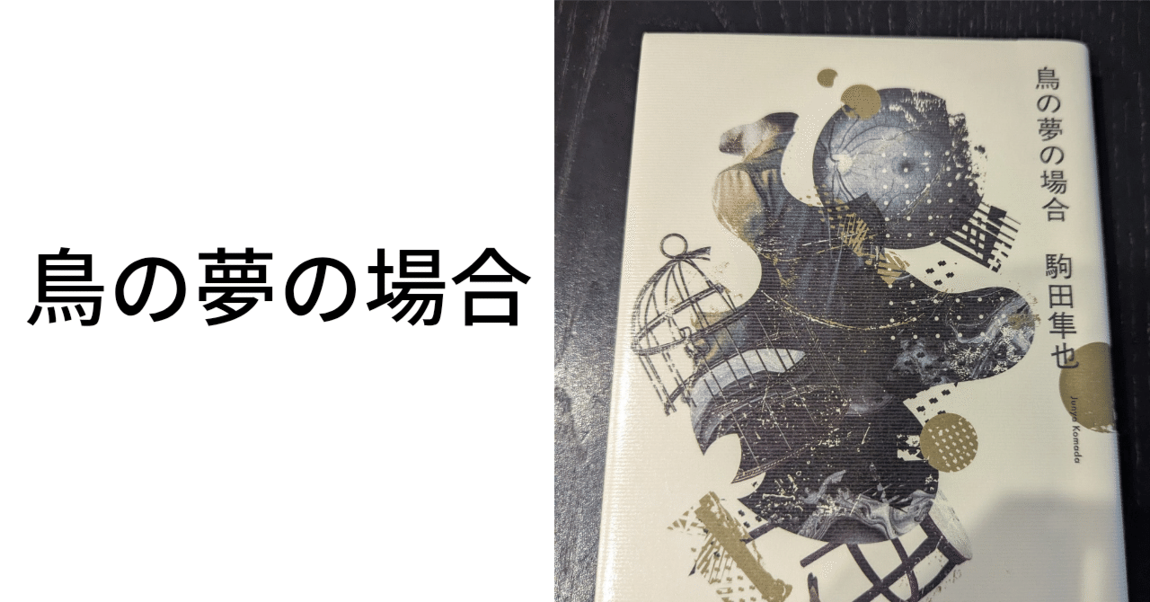 何羽出てくるか数えてみました。【鳥の夢の場合】駒田隼也著｜Chie Ishikawa∣自分の想いを言葉にする魔術師