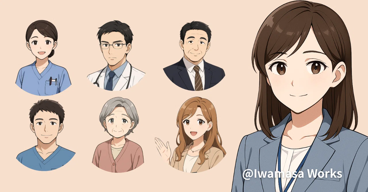 顧客の声（VOC）が未来を変える ― 岩崎美咲 成長物語 ｜ キャラクター設定資料集｜Iwamasa Works