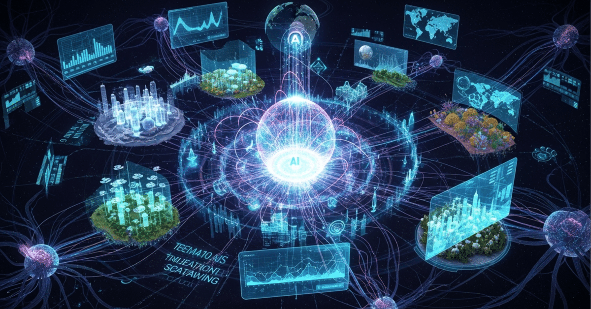 AIワールドモデルと生成的シミュレーション技術｜Leo_Sing