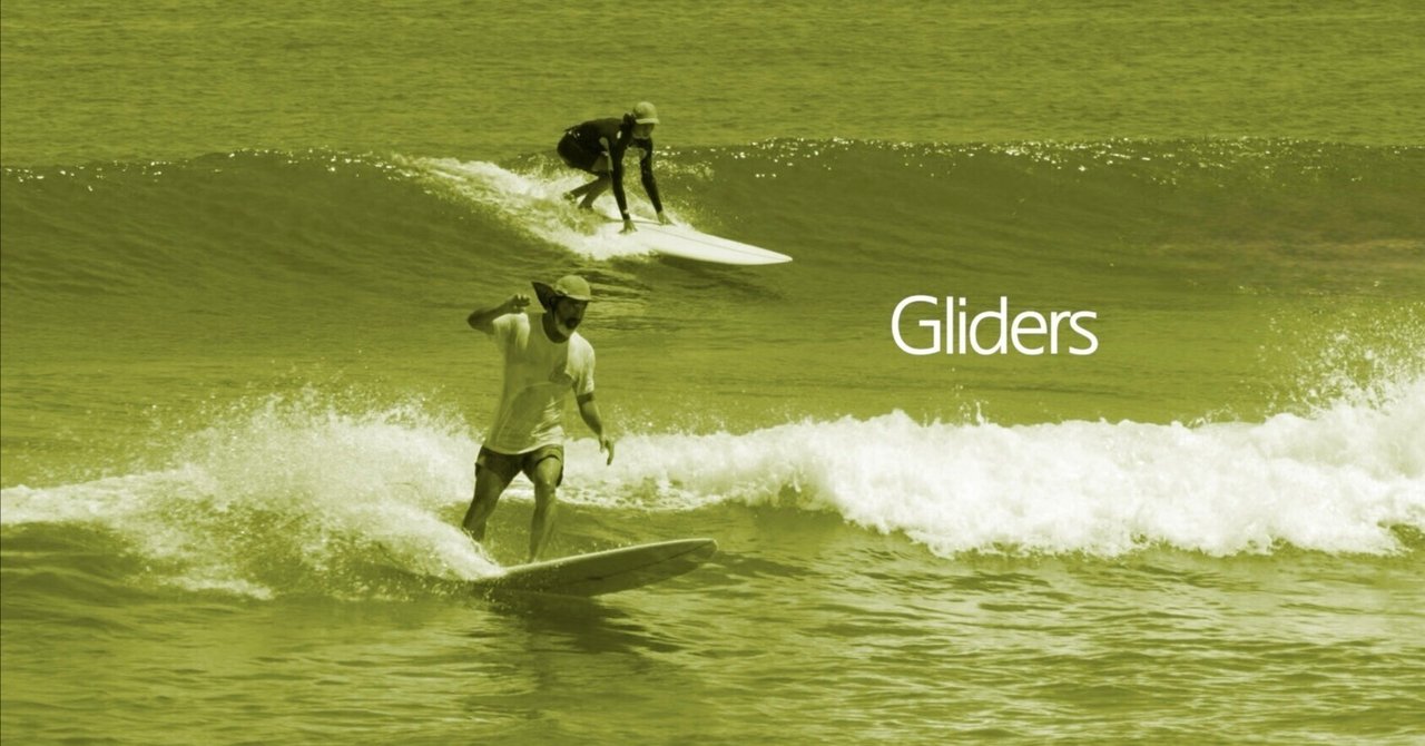 Design Experiment "Gliders"｜RIDE SURF+SPORT