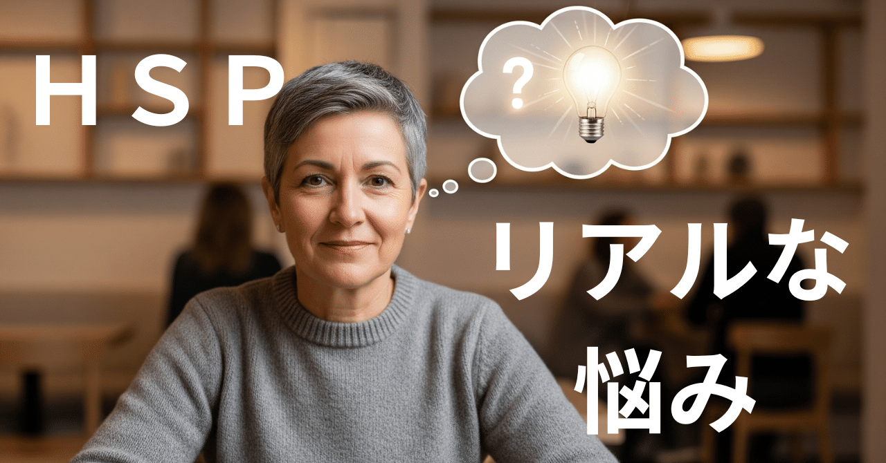 読者の声に応える！HSPミドルエイジのリアルな悩みQ&A｜Kuru@ミドルエイジ・リスタート伴走者