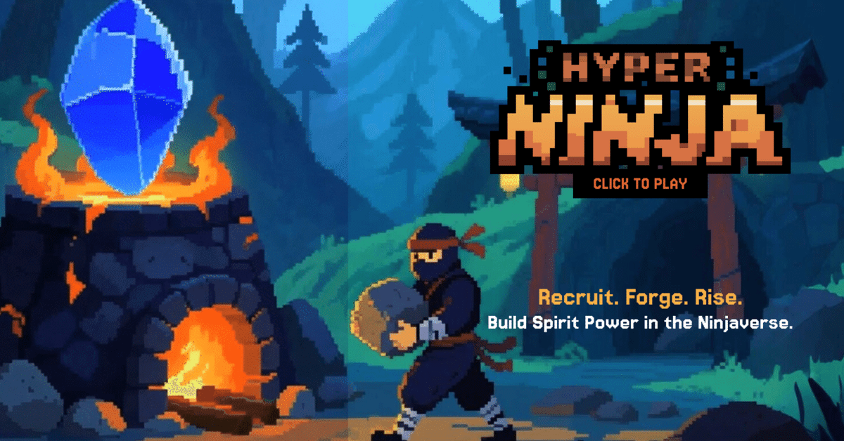 【9/23ローンチ!!👀】次世代Web3ゲーム！『HyperNinja』の世界観と始め方を解説🥷｜yuki.k