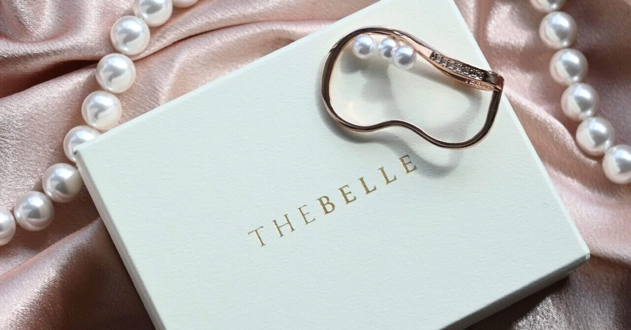Pearl Embrace Double Finger Ring｜華枝 ( hanae )