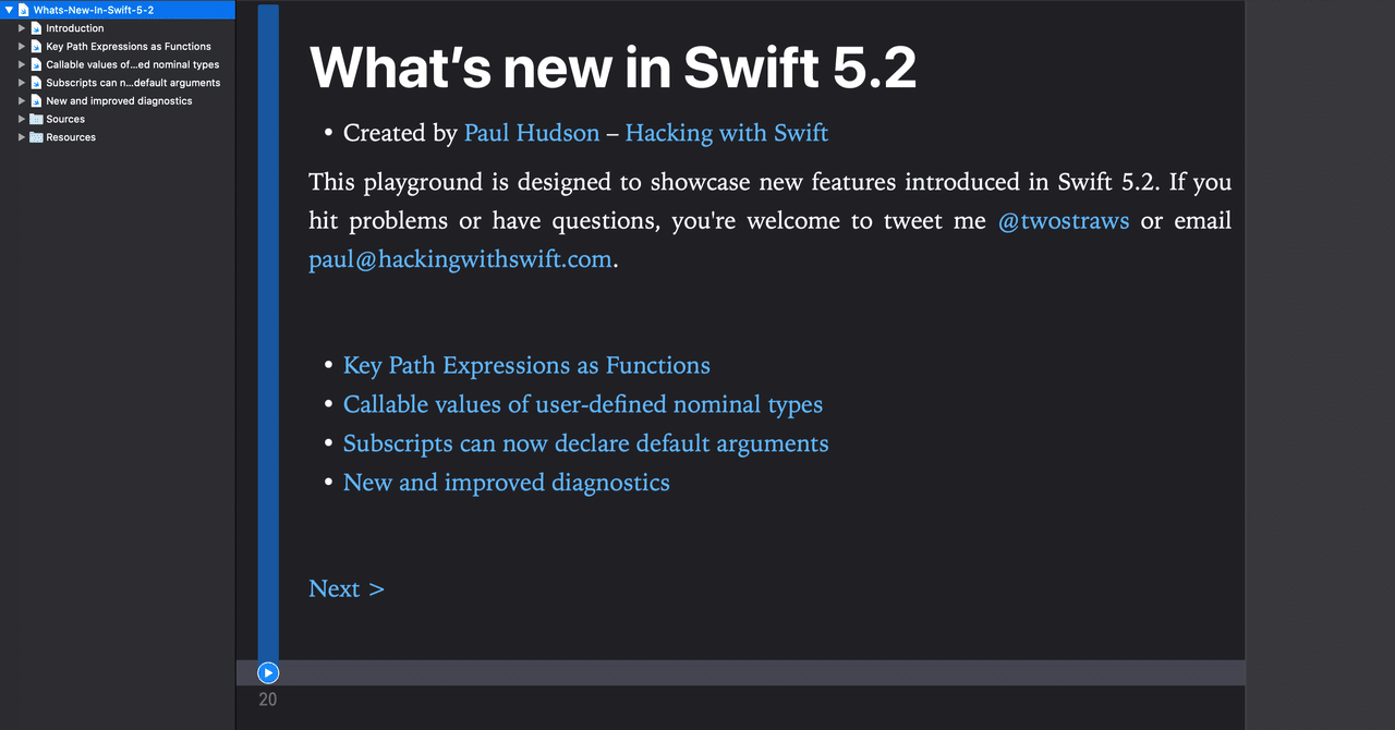 Swift 5.2の新しいとこ。 - Subscripts,他｜donguri