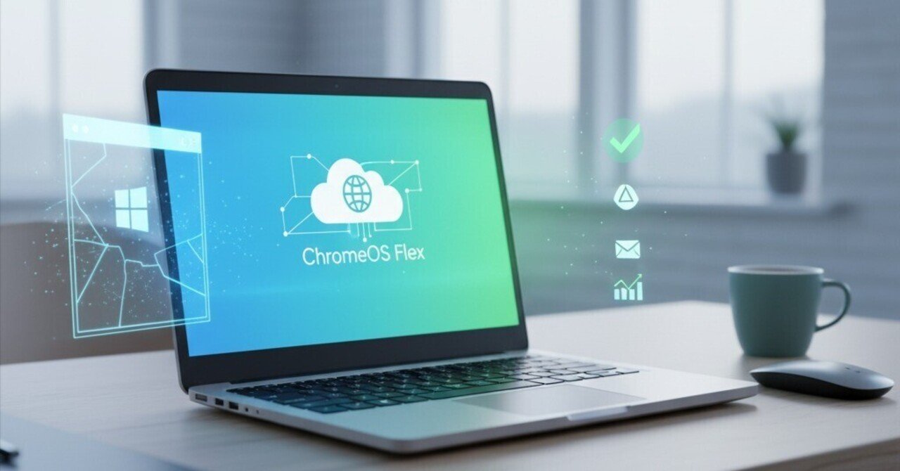 Windows11にせず古いPCを『ChromeOS Flex』に変えたら、僕の作業効率が激変した話。｜Pocket Life Hacks