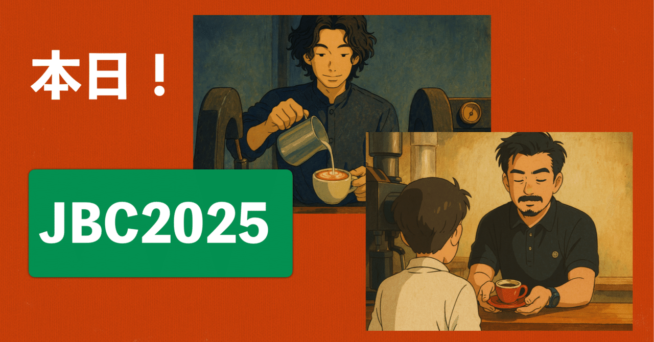 SCAJ 2025初日スタート！ ~新旧バリスタが交錯する舞台~｜阪本義治 ( Yoshiharu Sakamoto )
