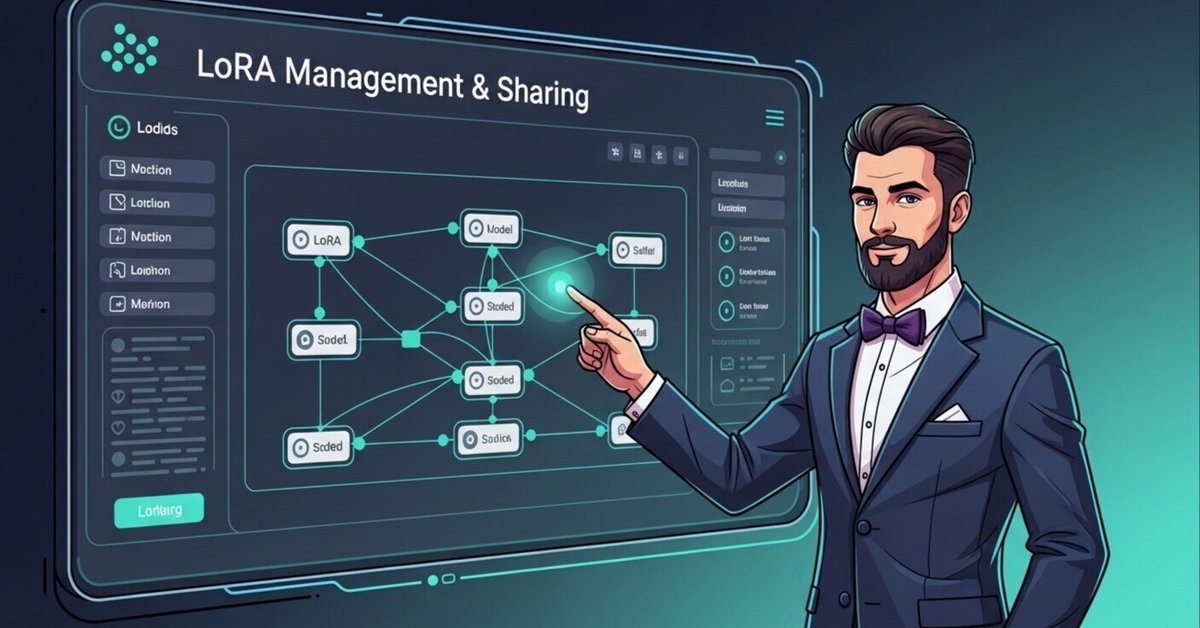 Stable diffusionのcheckPointやLoRAを管理するnobin管理方法とカンタン共有方法｜nobin@noteで生活している人