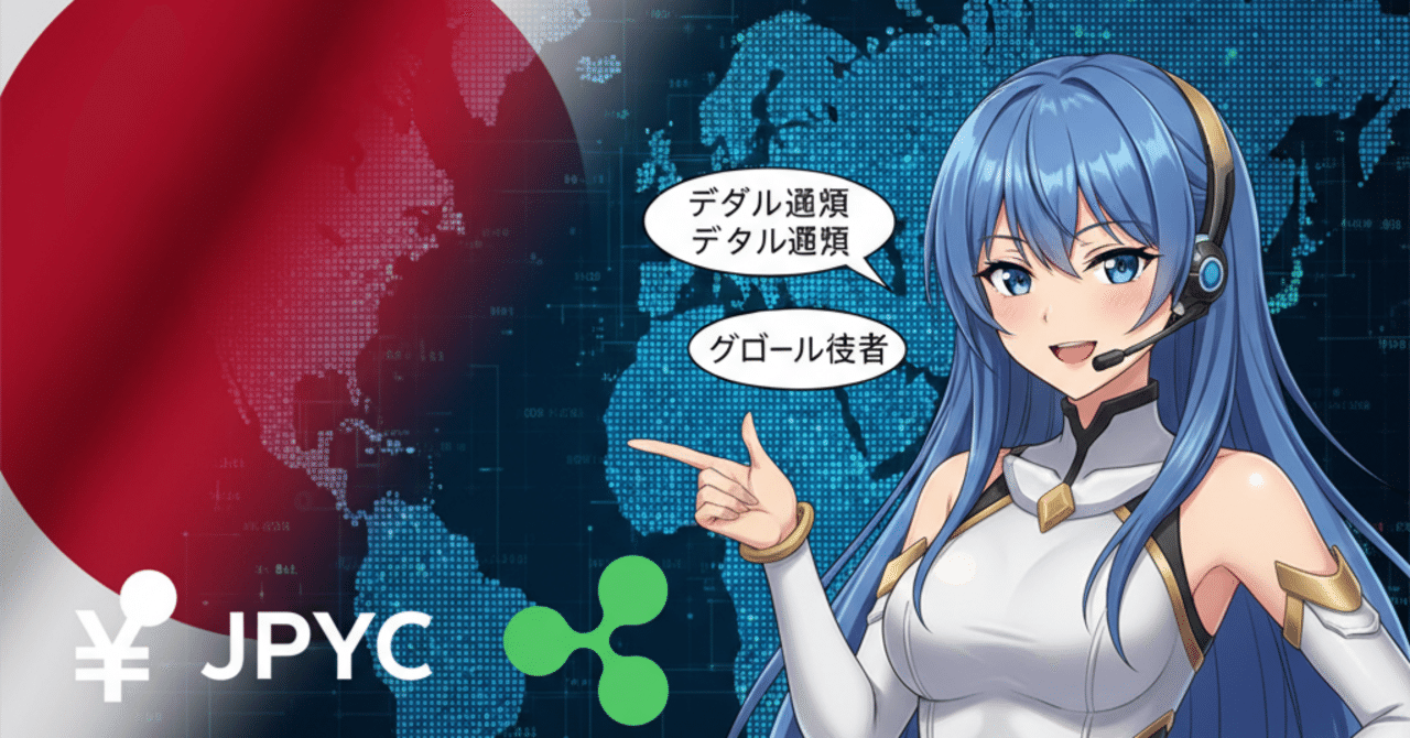 日本発JPYC始動！750兆円市場を動かすXRPとステーブルコインが世界金融システムを変える未来とは？｜Umi Love