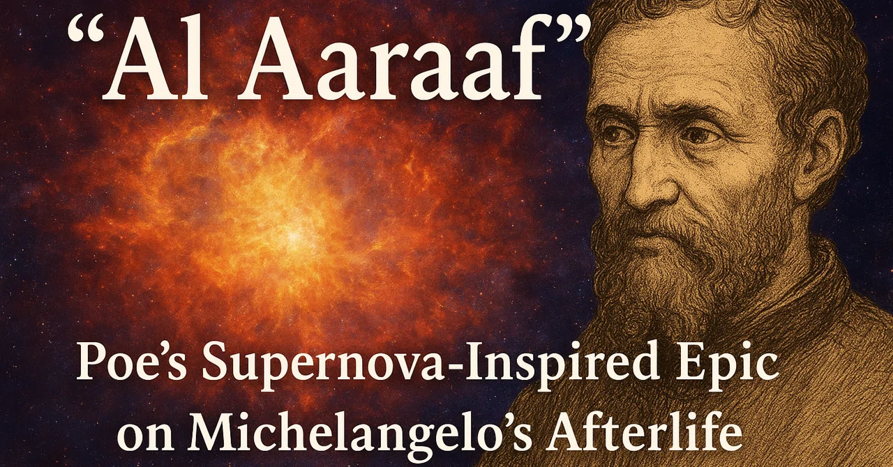 “Al Aaraaf”: Poe’s Epic Inspired by a Supernova, Imagining Michelangelo ...