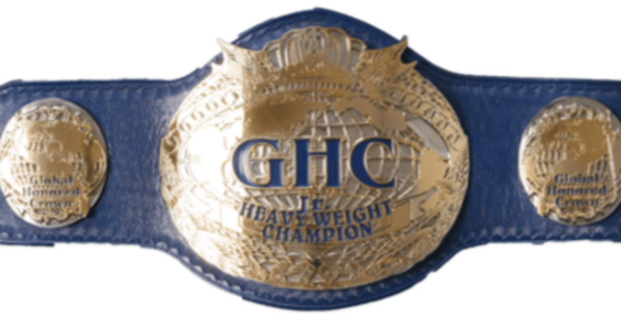 現在、新日本プロレスの高橋ヒロム選手が持つGHCジュニアヘビーのベルトうんぬんとIWGPジュニアヘビー持ってた時の俺。｜丸藤 正道 marufuji naomichi