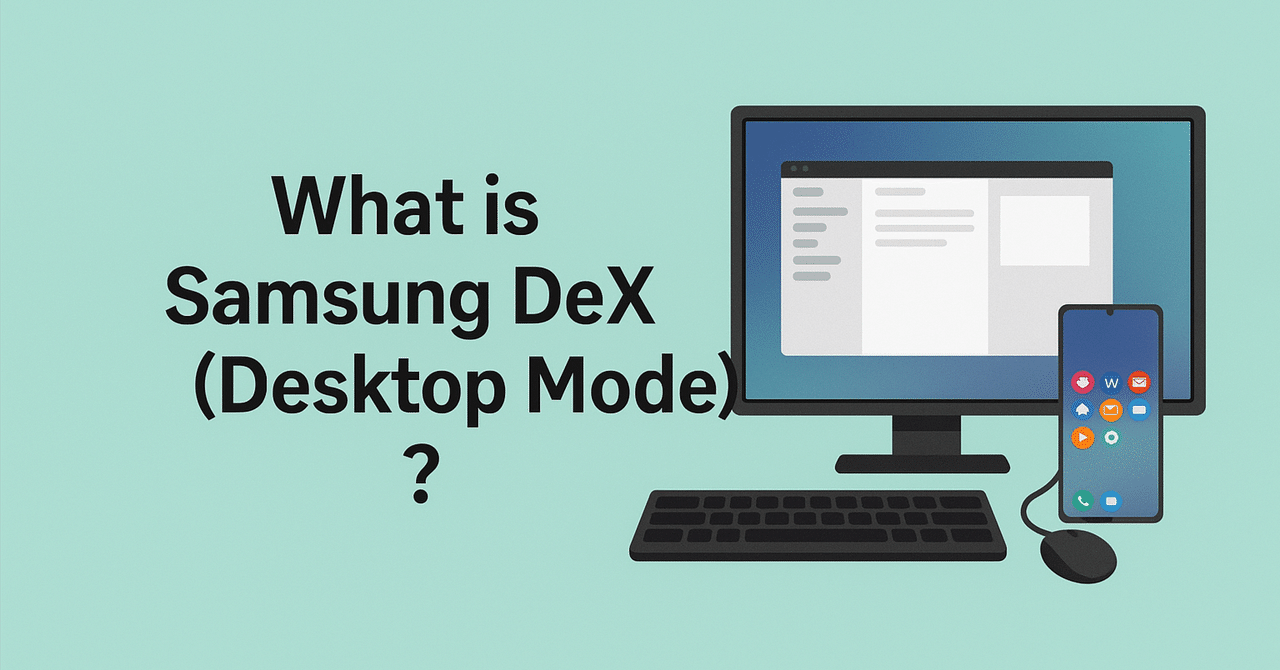 💻 Samsung DeX（デスクトップモード）って何？｜outdoorlifestyle