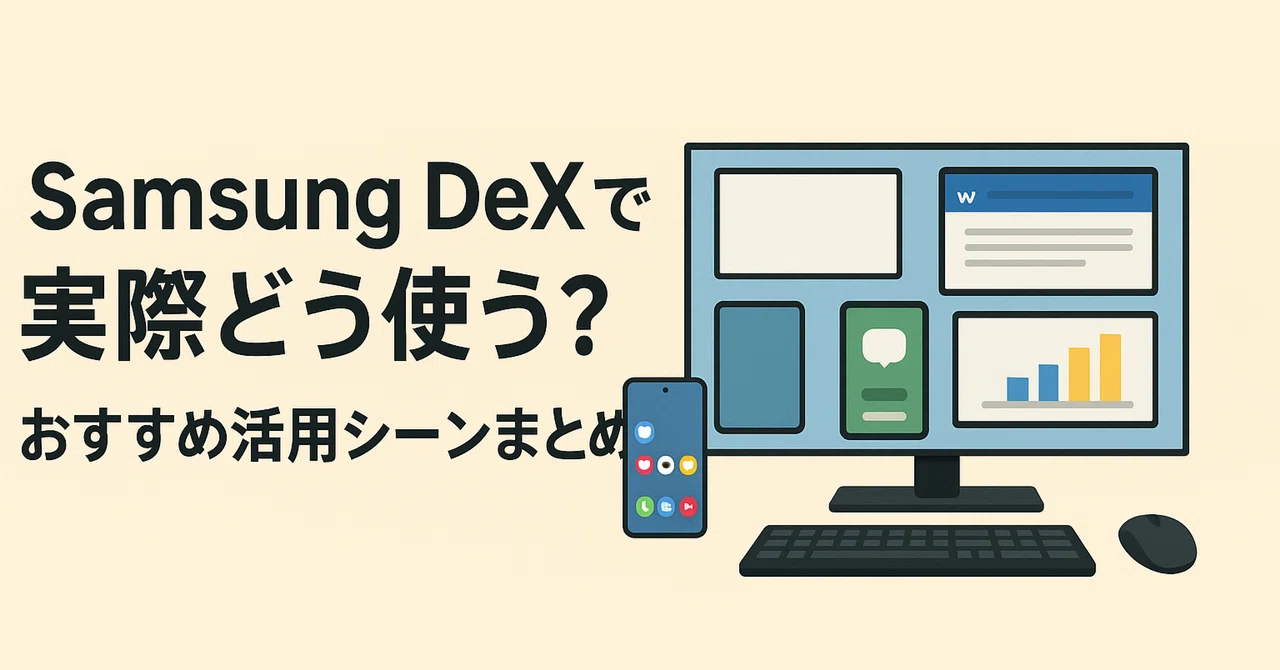 💻 Samsung DeXって実際どう使う？おすすめ活用シーンまとめ｜outdoorlifestyle