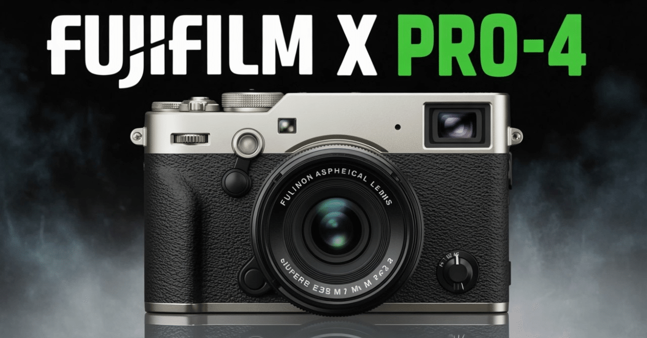 富士フイルムX-Pro4：クラシックデザインの進化を待つ理由｜GetGadgetGot