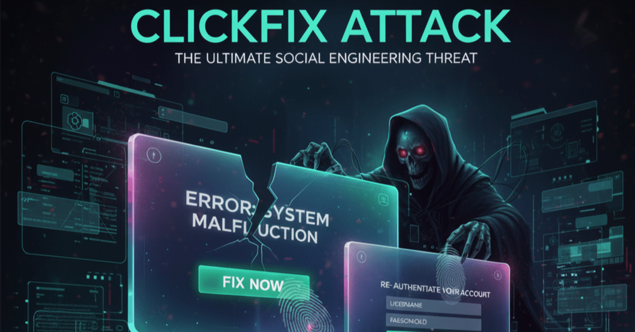 🚨 ClickFix攻撃 新手のソーシャル・エンジニアリング脅威｜Tech