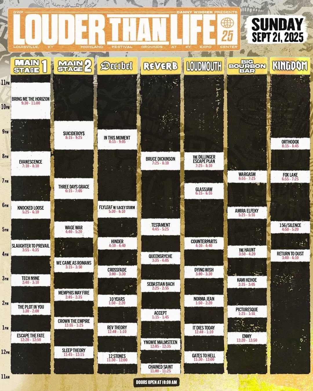 2025/09/21 Louder Than Life Day 4｜HARUKI